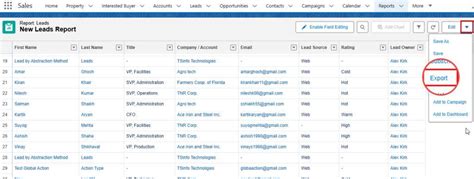 How To Export Salesforce Reports To Excel Detailed Guide