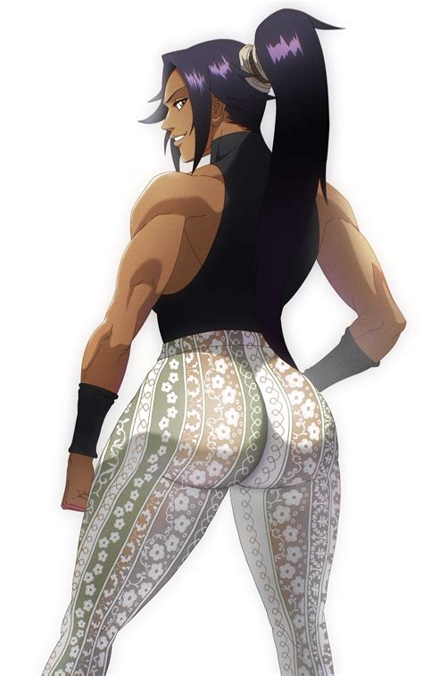 Shihouin Yoruichi Bleach Drawn By Astrovspark Danbooru