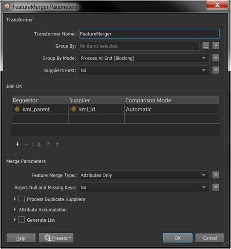 Fme Form Join Tables Using FME Geographic Information Systems Stack Exchange
