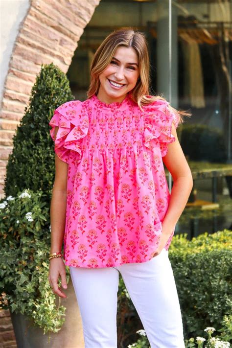 The Ella Ann Pleated Top Women Shirt Top Pleat Top Feminine Outfit