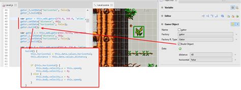 Scene Editor Phaser Editor Help