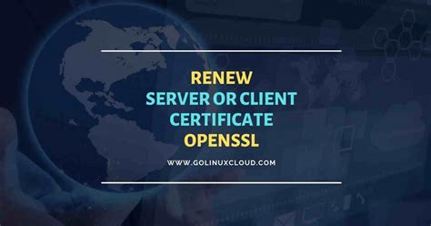 Renew Ssl Tls Certificate Openssl [step By Step] Golinuxcloud