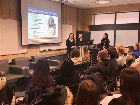 It Was Great To Have Hudsons Bay Visiting The School Of Fashion