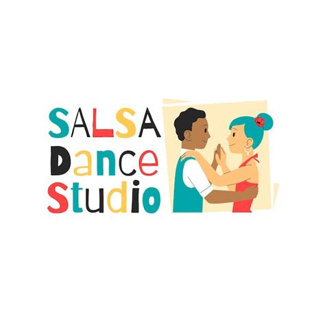 Free Vector Hand Drawn Flat Design Salsa Logo
