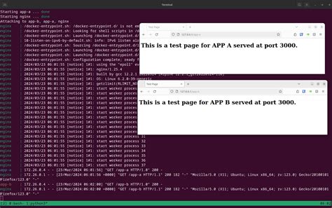 Serve Two Apps With The Same Internal Ports On Docker Network Using