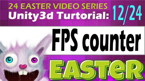 Unity3d Tutorial Fps Counter Youtube