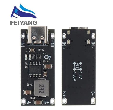 Модуль быстрой зарядки Li Ion 3a на Ip2312 Usb Type C Cc Cv