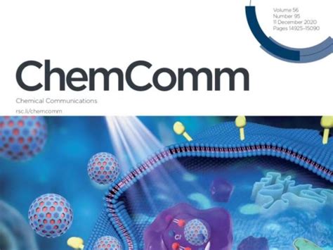 Chemcomm期刊封面图scihua 站酷zcool