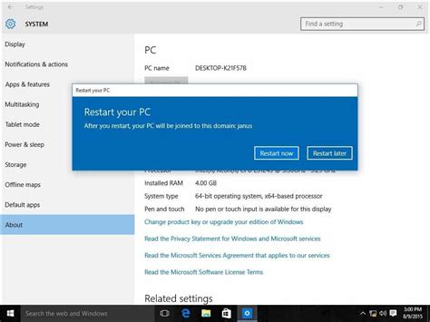 How To Join A Windows 10 PC To A Domain