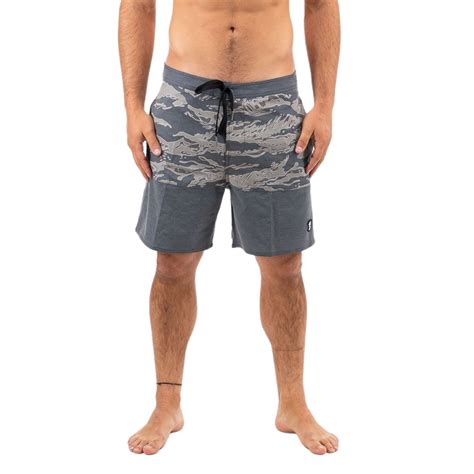Ripley Traje Hombre De BaÑo Boardshort MahÉ Reciclado Gris Stoked