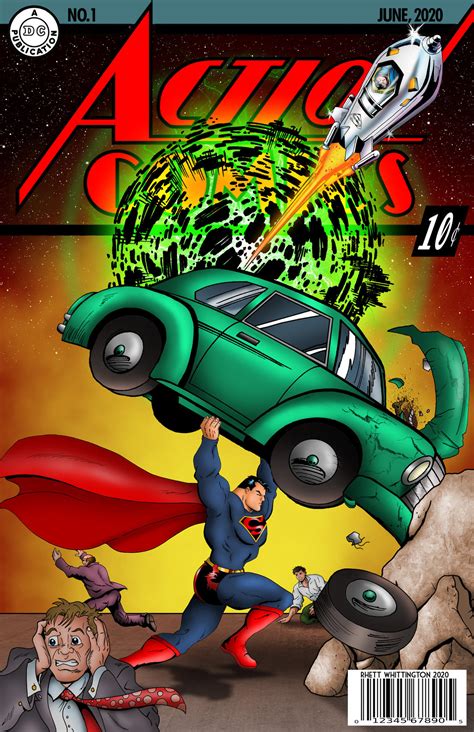 Action Comics 1 Cover Remake By Whittingtonrhett On Deviantart