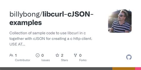 Github Billybonglibcurl Cjson Examples Collection Of Sample Code To Use Libcurl In C