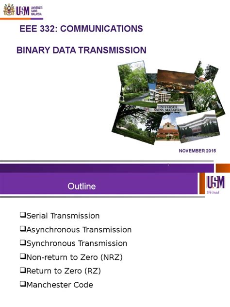 week 5 binary data transmission pdf electrical engineering
