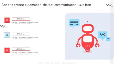Chatbot Communication Issue Icon Powerpoint Templates Slides And Graphics