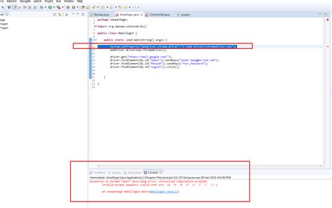 Selenium Webdriver It Shows An Error For Gmail Login Scrript Super User