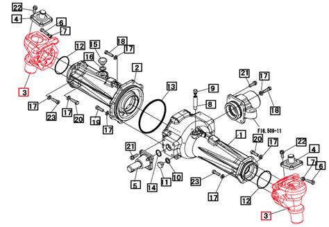 King Pin Case For 1533 1538 1635 And 1640 Mahindra Tractor 19483136ag1