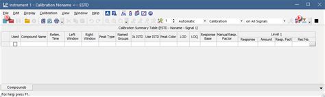Creating A New Calibration