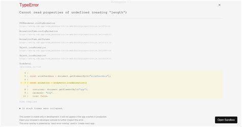 Lottie Vanilla Js Animation Codesandbox
