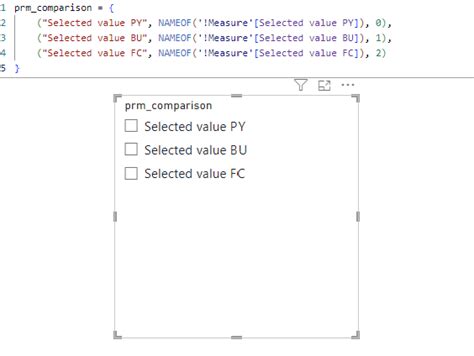 How To Handle The Selected Value Field Parameter In Power Bi
