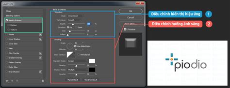 Bevel Emboss Style Photoshop Piodio Piodio