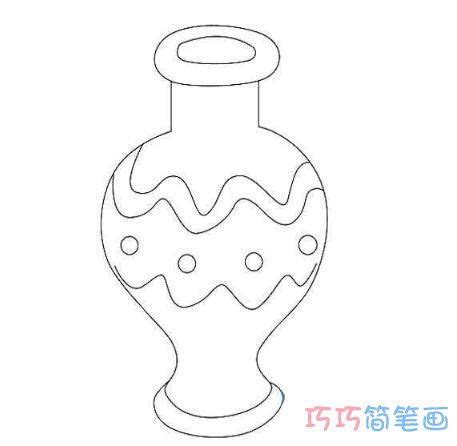 儿童花瓶简笔画简单 儿童画 第13页 大山谷图库