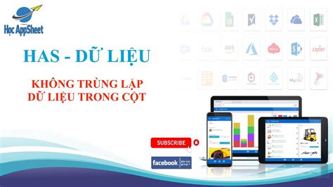 Họcappsheet Dữliệudata Dữ Liệu Không Trùng Lặp Trong Cột Youtube
