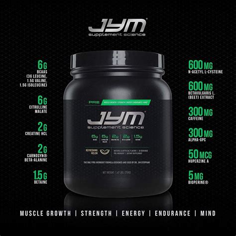 Jym Pre Jym Pre Workout Powder 20 Srv Zone Nutrition