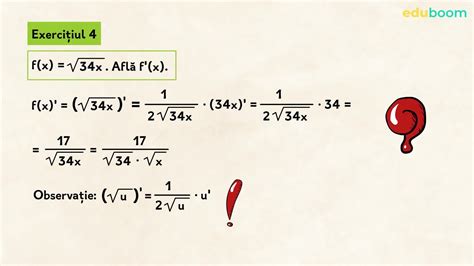 Derivarea Funcțiilor Compuse Aplicații Partea I Matematica Clasa A 11 A