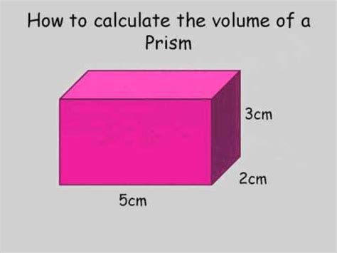 How To Calculate The Volume Of A Rectangular Prism Wmv Docs