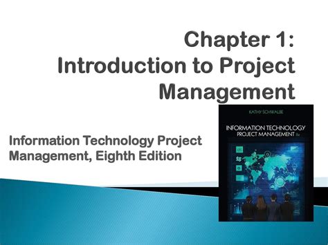 Chapter 1 An Overview Of Project Management