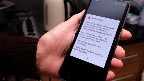 Uks Emergency Alert System To Be Sent To Phones Again In Nationwide