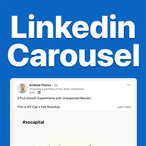 Linkedin Carousel Maker Turn Your Thoughts Into Beautiful Carousels For Linkedin
