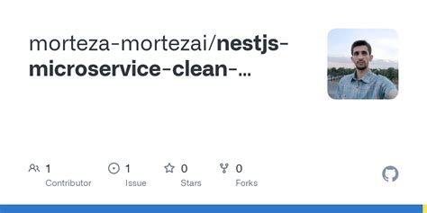GitHub Morteza Mortezai Nestjs Microservice Clean Architecture