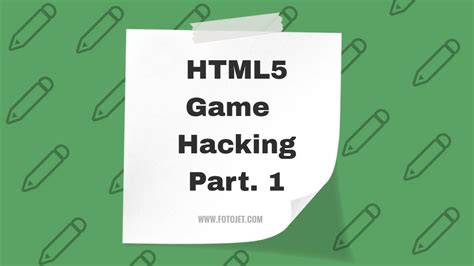 1 Html5 Game Hacking Introduction To The Console Youtube