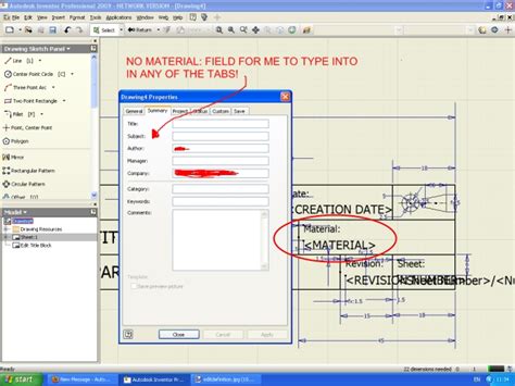 adding an item to iproperties to fill in a titleblock autodesk community