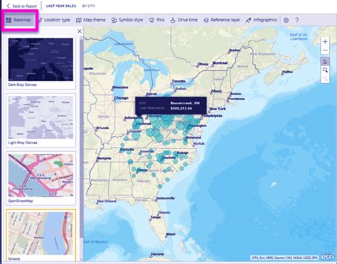 how to create arcgis maps for power bi with esri dataflair
