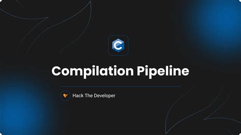 Decoding C Compilation Process From Source Code To Binary Rprogramming