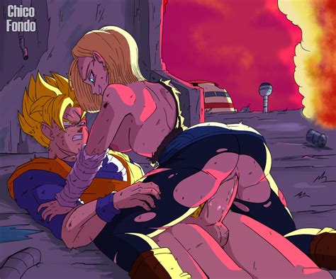 Rule 34 Android 18 Ass Big Penis Blonde Eyebrows Blonde Female Blonde