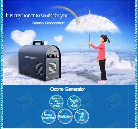 Blue 3g 5g 6g Ozone Machine For Drinking Water Ozone Room Deodorizer