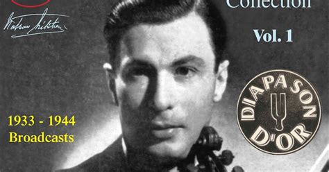 Diabolus In Musica Nathan Milstein Collection Vol 1