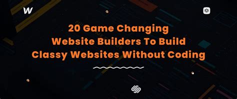 20 Tools For Building Stunning Websites Without Coding Dev Community
