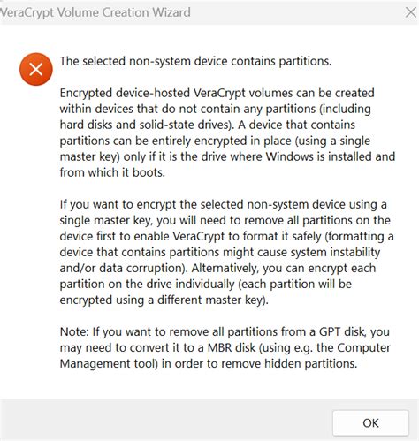 Veracrypt Shows Two Partitions But The Computer Management Tool Windows 11 Doesnt Show This
