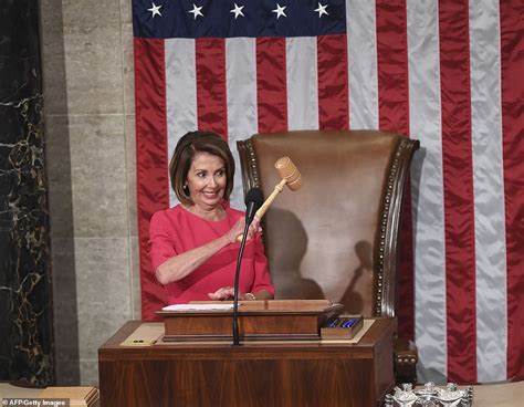 Grinning Nancy Pelosi Is Confirmed As Speaker For The Second Time As Dems Take Power Daily