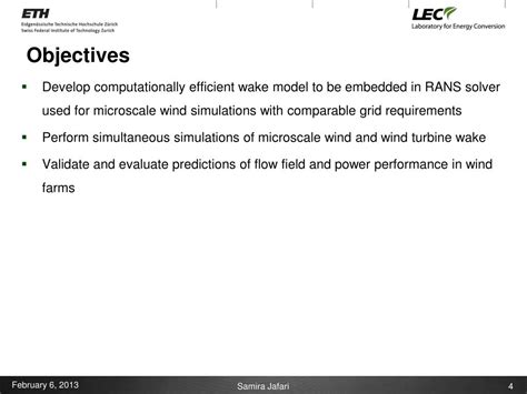 Ppt Wind Farms In Complex Terrain Numerical Simulation Of Wind And Wakes For Optimized
