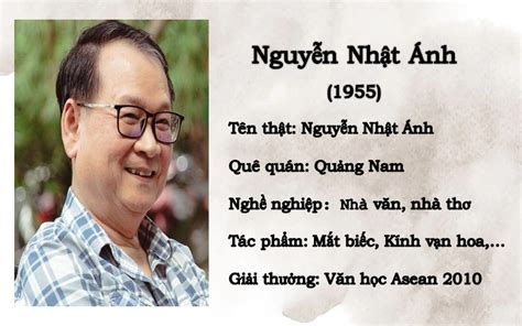 Giới Thiệu Tác Giả Nguyễn Nhật Ánh Cuộc đời And Sự Nghiệp