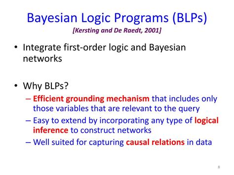 Ppt Bayesian Logic Programs For Plan Recognition And Machine Reading