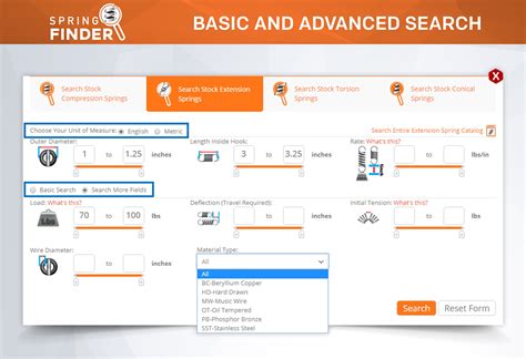 Standard Spring Wire Diameter Sizes