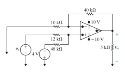 Solved Find Vo In Terms Of Vs Assume That The Op Is In Chegg
