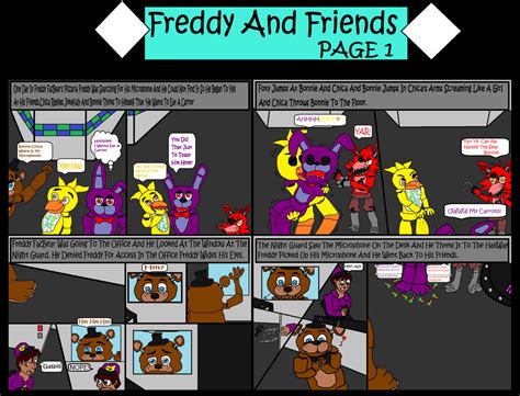 Freddy And Friends Page 1 By Rosesnpoision On Deviantart