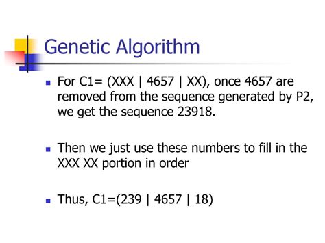Ppt Ch12 Machine Learning Genetic Algorithm Powerpoint Presentation